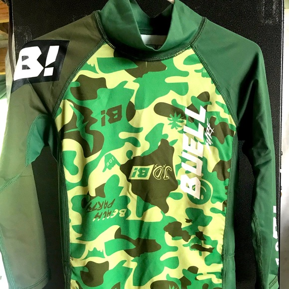 Buell | Swim | Buell Rash Guard Jamie Obrien Collection | Poshmark